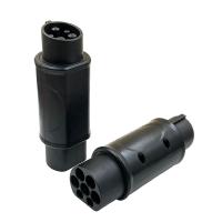 China Type 2 to Type 1 EV Adapter Electric Cars Charger Converter Sae J1772 to IEC62196 Adapter for sale