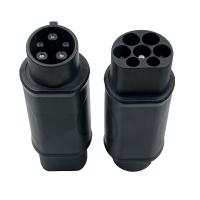 China Type 2 to Type 1 EV Adapter Electric Cars Charger Converter Sae J1772 to IEC62196 Adapter for sale