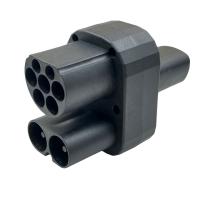 China CCS Combo 2 To US Tesl-A Dual DC Type 2 AC 250kW/ 22kW Max Model S3XY Adapter for sale