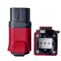 China 220-240V AOTAI EV Charger Plug Type 2 to Schuko Adapter for Hyundai Ioniq 5 within BLACK Design for sale