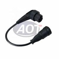 China High Temperature Resistant PC V2L Adapter Type 2 Male 16A 1 Phase 1 EU Socket 0 5M Charger Cable for Hyundai MG Kia BYD for sale