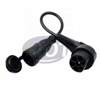 China High Temperature Resistant PC V2L Adapter Type 2 Male 16A 1 Phase 1 EU Socket 0 5M Charger Cable for Hyundai MG Kia BYD for sale