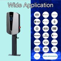 China AC OCPP Electric Car Charger Station with Type 2/Type 1/GBT Cable Connector 7KW/11KW/22KW for sale