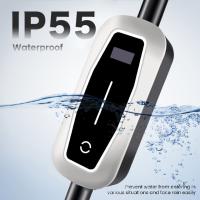 China GBT 3.5KW 7KW Type 2 EV Portable Charger Adjustable Current 16A 32A 40A CE ROHS Certified Output Current 8A/10A/13A/16A/32A for sale