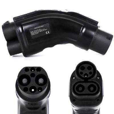 China Q42 Outer Packaging Custom CCS1 to GBT Adapter DC Charger Adapter 200A GB/T Connector Charger Gun for sale