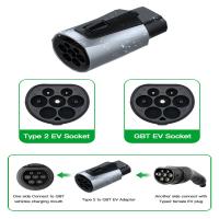 China GBT Car 50A 380V AC EV Connector Adapter Type 2 to GBT Adapter for Volkswagen Amperage 50A Q42 for sale