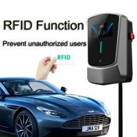 China 7KW/11KW/22KW Output Power Electric Car Wallbox EV Charging Station with Type 1 Plug and AC Output Current for sale