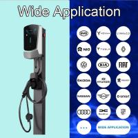 China 7KW/11KW/22KW Output Power Electric Car Wallbox EV Charging Station with Type 1 Plug and AC Output Current for sale