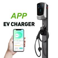 China Efficiency ≥98 AC 7KW EV Charger for Energy Car 32A Wallbox Charging Station for sale