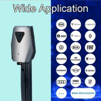 China 11KW 48A Output Power Electric Car Level2 EV Charging Station with APP Function and 240V Waterproof Energy Charging Pile for sale