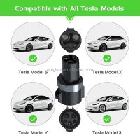 China Tesla EV Charger Adapter J1772 to Tesla Charging Adapter with Carton Outer Packaging for sale