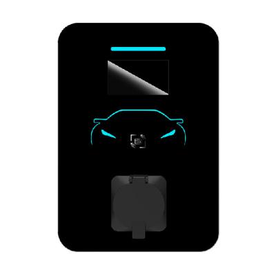 China Home EV Charger Wall Mounted Ocpp1.6 Mennekes Type 2 32a 3 Phase 7kw 22kw Fast Charging Station for sale