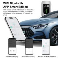China UNI Home Potable Wall Mounted Wallbox 7 11 22kW Quick Electric AC Car Mobile Charger Pile for sale