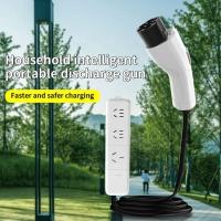 China High Temperature Flame Retardant 3.5KW 16A GBT/Type 1/Type 2 Portable Discharger for General Electronic Cars for sale