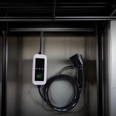 China e-mingze high quality 3.5KW EU type2 AC fast ev charging portable electric car cable ev charger for electric car for sale