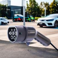 China E-MINGZE 7kw AC Electric Car Charging Mobile Charger for Electric Vehicles Leakage Protection for sale