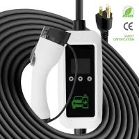 China E-Mingze Factory's Best Price 16A TYPE2 Electric EV Car Charger 3.5KW Display Screen Model New Energy Vehicle Charging Station for sale