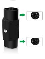 China Current 32A /Three-phase 32A Portable Electric Vehicle Charging Pile Adapter for Energy Vehicles GBT Adapter by E-Mingze for sale