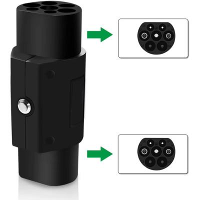 China E-Mingze Factory's New Type2 to GBT Adapter Portable Charging Station for New Energy Vehicles Direct from the Factory for sale