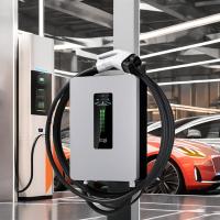 China DC Output Current 30kW Portable Electric Vehicle Charging Station Fast CCS2 Wall-Mounted Convenient Home Door EV Station for sale