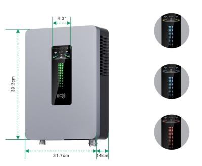 China E-Mingze Factory Direct 20KW/50A Level 3 CCS2 Portable Electric Car Charging Station Fast EV Charger Unmovable Car Wholesale for sale