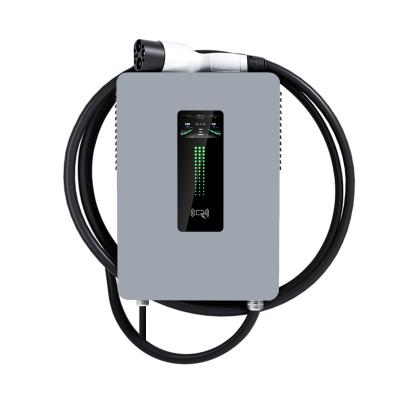 China 50A Rated Current Wall-Mounted EV DC Charger Floor Stand Optional for Home Electric Vehicle Charging by E-Mingze for sale