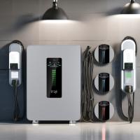 China 50A Rated Current Wall-Mounted EV DC Charger Floor Stand Optional for Home Electric Vehicle Charging by E-Mingze for sale