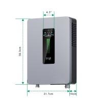 China 50A Rated Current Wall-Mounted EV DC Charger Floor Stand Optional for Home Electric Vehicle Charging by E-Mingze for sale