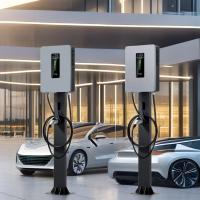 China Undervoltage and Overvoltage Protection 20kw DC Fast EV Charger Station for Electric Car Charging by E-Mingze for sale