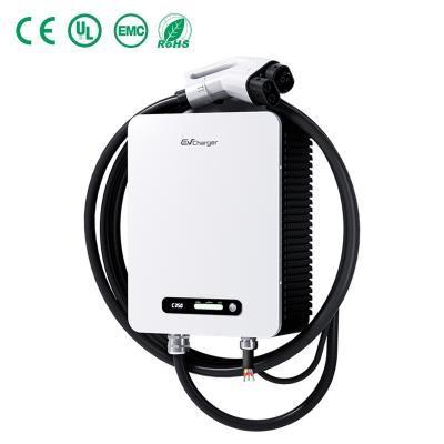 China E-mingze Factory's New CCS2 7KW Wall-Mounted Electric Vehicle Charger DC Fast Charging Station New Portable Charging Stations for sale