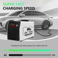 China 7KW DC EV Charging Station GBT/CCS Level 3 Electric Car Charger 32Amp Current Condition with CHAdeMO Interface Standard for sale