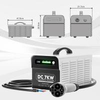China 7KW DC Fast Charger Portable Ev Charger Electric Vehicles Charging Station Movable EV Charger for sale