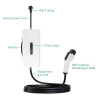 China GBT DC Portable EV Charger 9A/2KW Output Power with Temperature Protection 9-Hole Prophylactic Condition for sale
