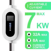 China 32A Output Current 7KW 1 Phase Wall-Mounted EV Charger with GB/T20234 Standard and GBT Portable Charging Station by E-mingze for sale