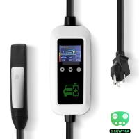 China E-Mingze Factory's New High-Performance 3.5KW/16A Portable EV Charger Tesla Special Car Adapter with Adjustable Charging Station for sale