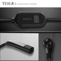 China 48A 1 Phase Fast Electric Car EV Charging Station 11KW Portable EV Charger For Tesla for sale