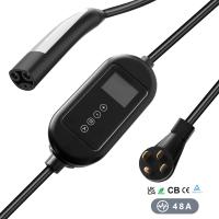 China Prophylactic Temperature Protection E-Mingze 11kw Electric Car Level 2 Charger 8A-48A Portable Ev Charger for Replace/Repair for sale