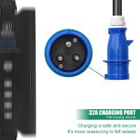 China Suppliers e-mingze 3phase 22KW 32A EV Car Portable EV Charger Type 2 CEE Plug Cord Charger with 5M Cable Within Your Budget for sale