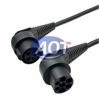 China AOTAI 32A 16A 7.4KW SAE J1772 Type 1 to GBT Electric Vehicle Charger EV Cable for sale