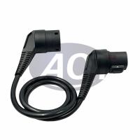 China AOTAI Charging cable for Tesla to Type 2 EV Charge Adapter for Tesla Model 3/Y/S/X/Cybertruck 60cm for sale