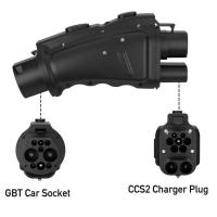 China e-mingze Premium EVSE Adapter 32A Electric vehicle DC Charger Connector CCS2 to GBT electric vehicle charger adapter for sale
