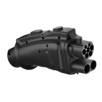 China e-mingze Factory Wholesales Premium 32A Electric Vehicle DC Charger Connectors CCS2 to GBT Charging Station Adapters Portable for sale
