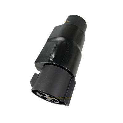 China IP55 Level of Protection E-Mingze EV Charger AC Adapter J1772 to GB/T Car Plug Adaptor Type 2 to GBT Adapter EV Charging Connector Adaptor for sale