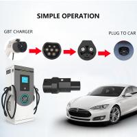 China Tesla Energy Vehicle Charging Gun E-Mingze 's 7kw Output Power Adapter with Overcurrent Protection and AC Output Current for sale
