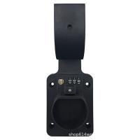 China SAE J1772 EVSE Electric Vehicle Charger Holder Wall Mount Connector Holster Dock for sale