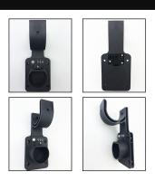 China SAE J1772 EVSE Electric Vehicle Charger Holder Wall Mount Connector Holster Dock for sale