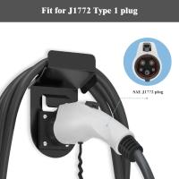 China EV Charger Holder Type 1 Plug Dock Wall Mount Charging Cable Organizer Nozzle Holster Dock for sale
