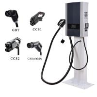 China High Voltage 200-750Vdc Output 20KW 33A CCS2 Connectors EV Fast Charger for Smart OCPP 1.6 3 Phase DC Charging Station for sale