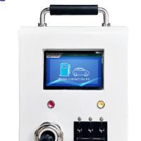China CE Certification 7kW DC Fast Charging Station with GB/T Connectors and 220Vac±10% Input Voltage for sale