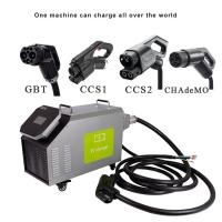 China CCS GB/T Type2 Portable DC 7KW EV Charger for Electric Vehicles Charging Solutions Provider for sale
